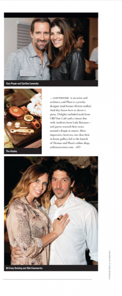 Aaron R. Thomas and Stefanie Phan’s ARTHouse featured in Riviera Orange ...